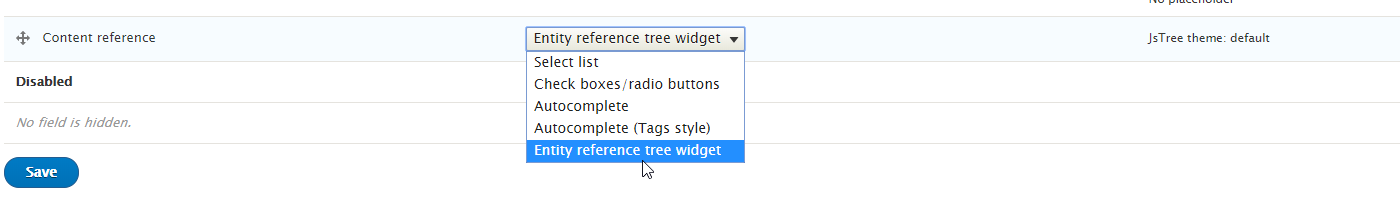 Entity Reference Tree Widget 4850